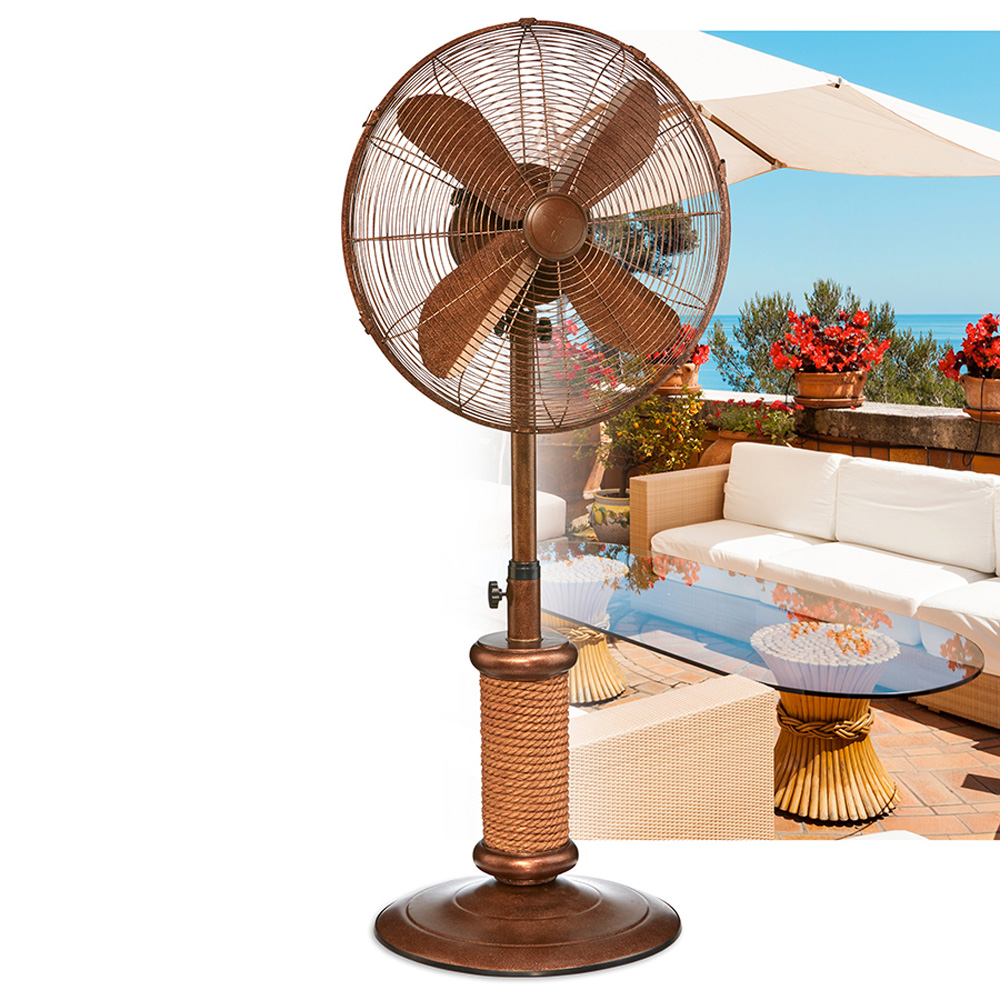 Decorative Outdoor Pedestal Fans | Shelly Lighting