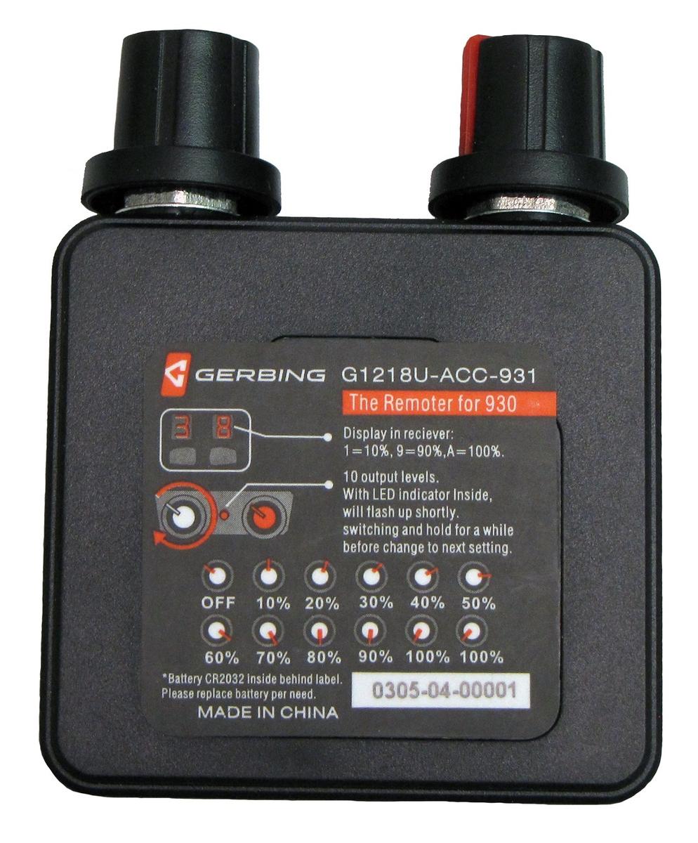 Gerbing 12V Wireless Temp Controller Remote - The Warming Store