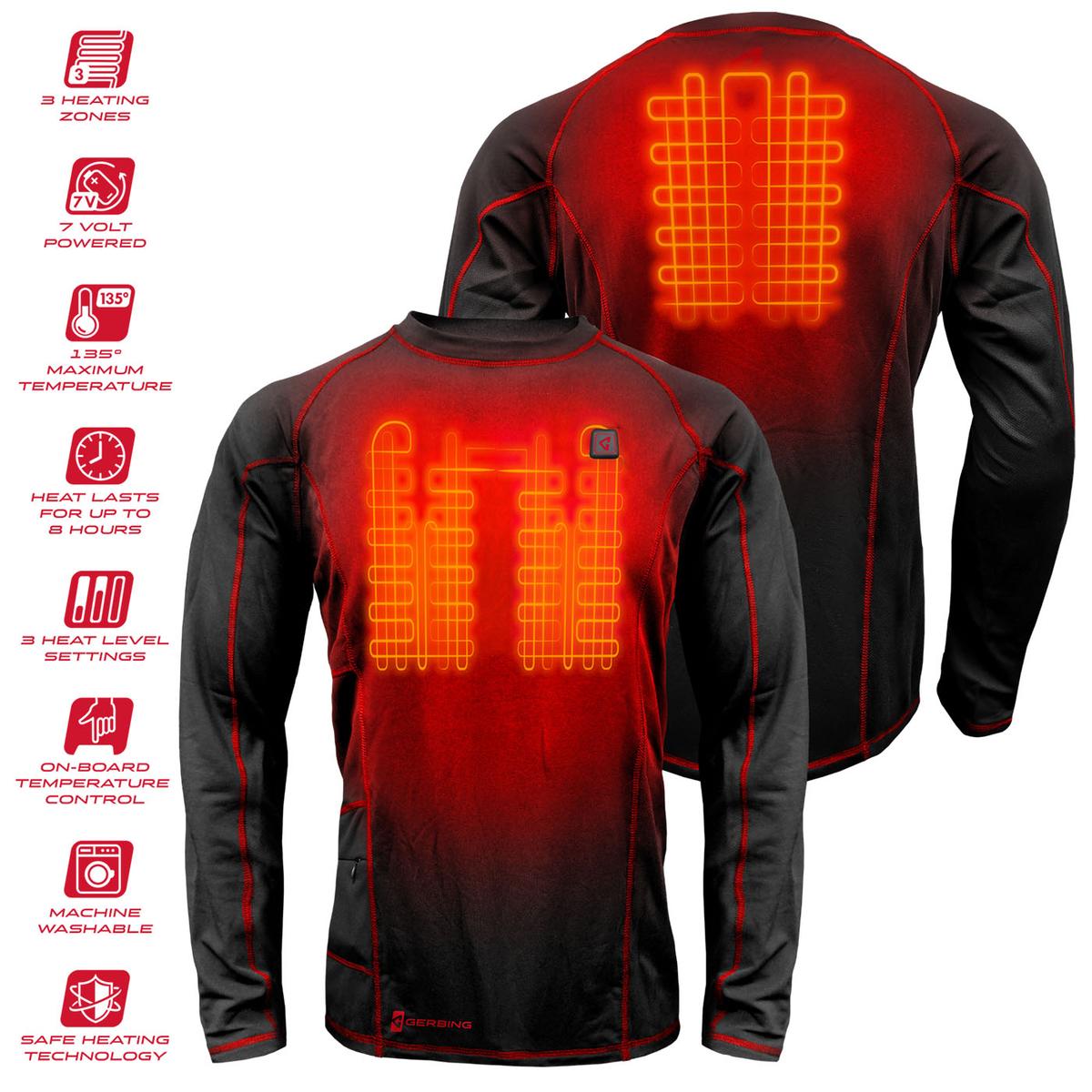 Gerbing 7V Men's Battery Heated Shirt - The Warming Store