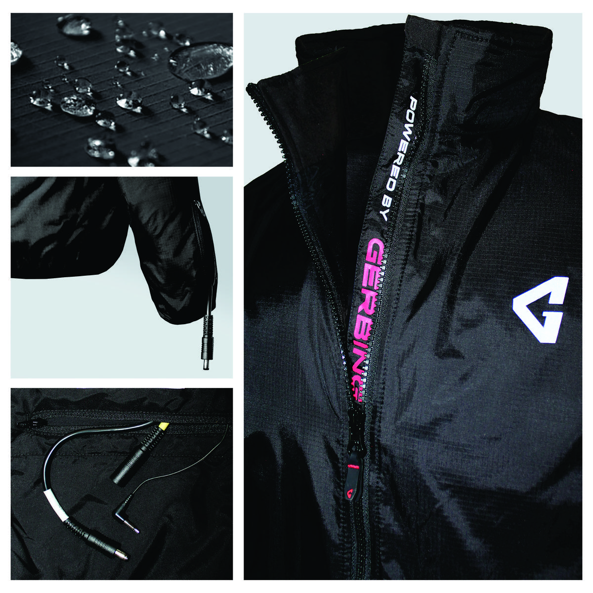 Gerbing Motorcycle Heated Clothing 12V Jacket Liner & Glove Kit - The ...
