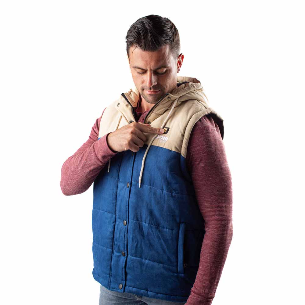 Gobi Heat Men's Colt Heated Vest with Hood - The Warming Store