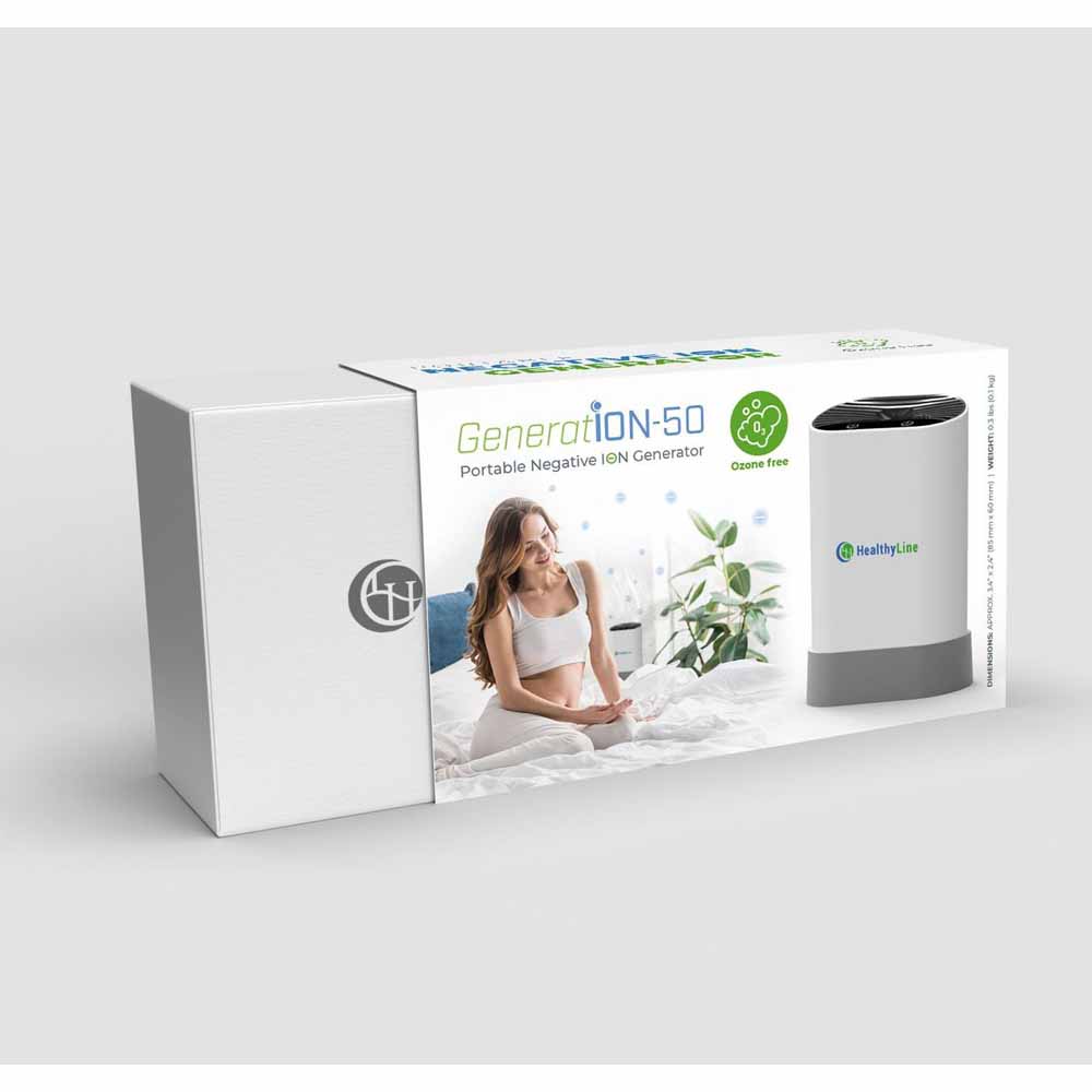 HealthyLine Portable Negative Ion Generator 50 - The Warming Store