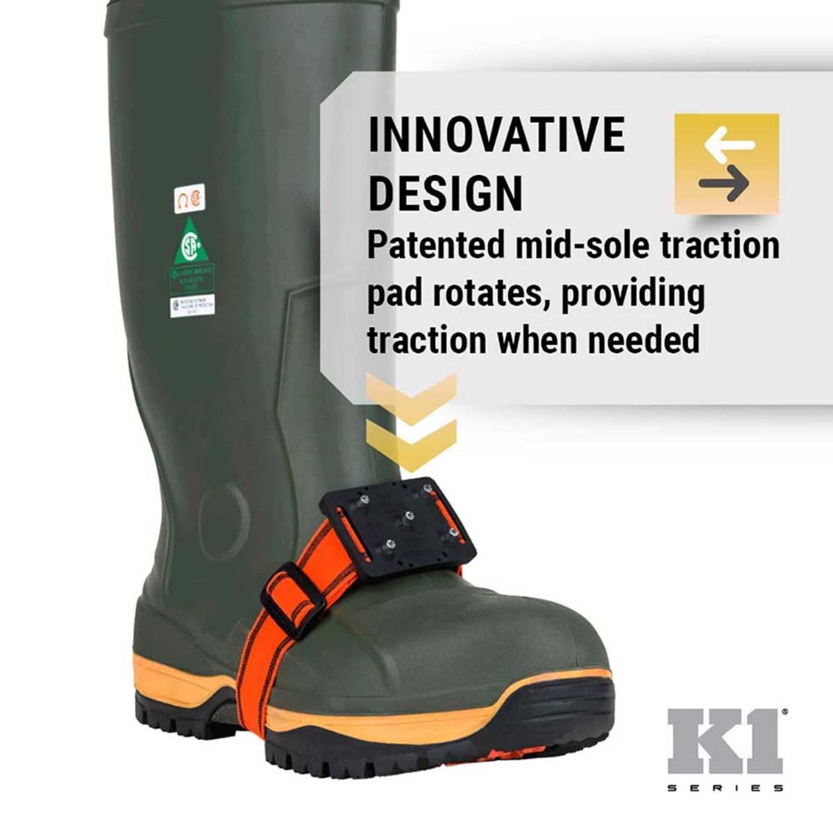 K1 Ice Cleats Original Mid-Sole Ice Cleats High-Profile - The Warming Store