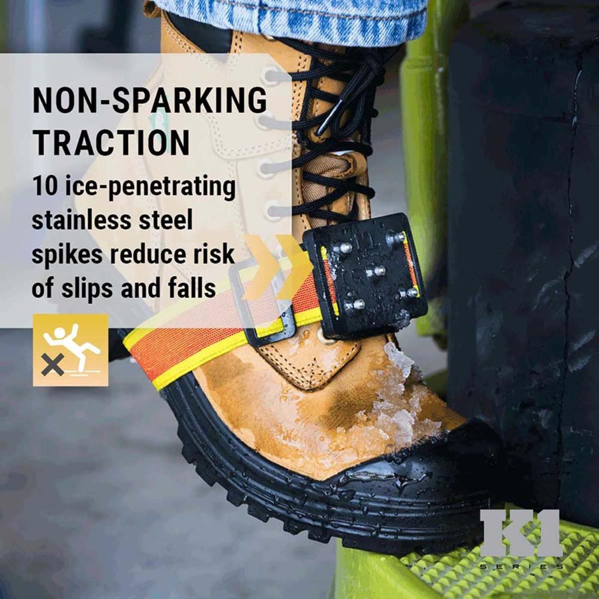 K1 Ice Cleats Original Mid-Sole Ice Cleats Intrinsic - Hi-Vis - The ...