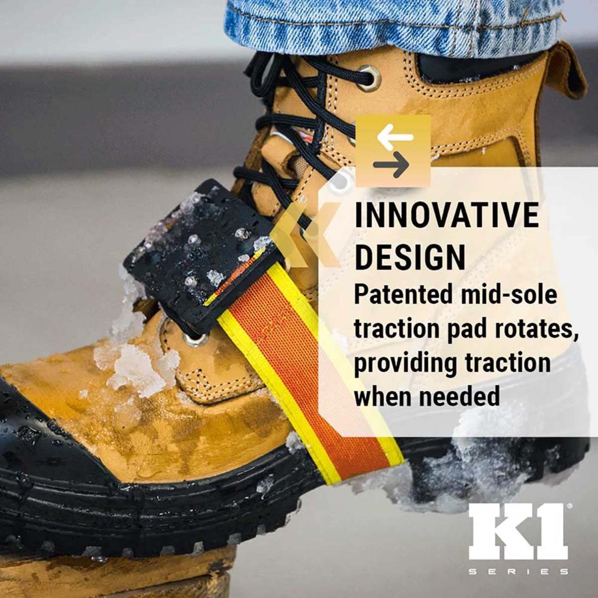 K1 Ice Cleats Original Mid-Sole Ice Cleats Intrinsic - Hi-Vis - The ...