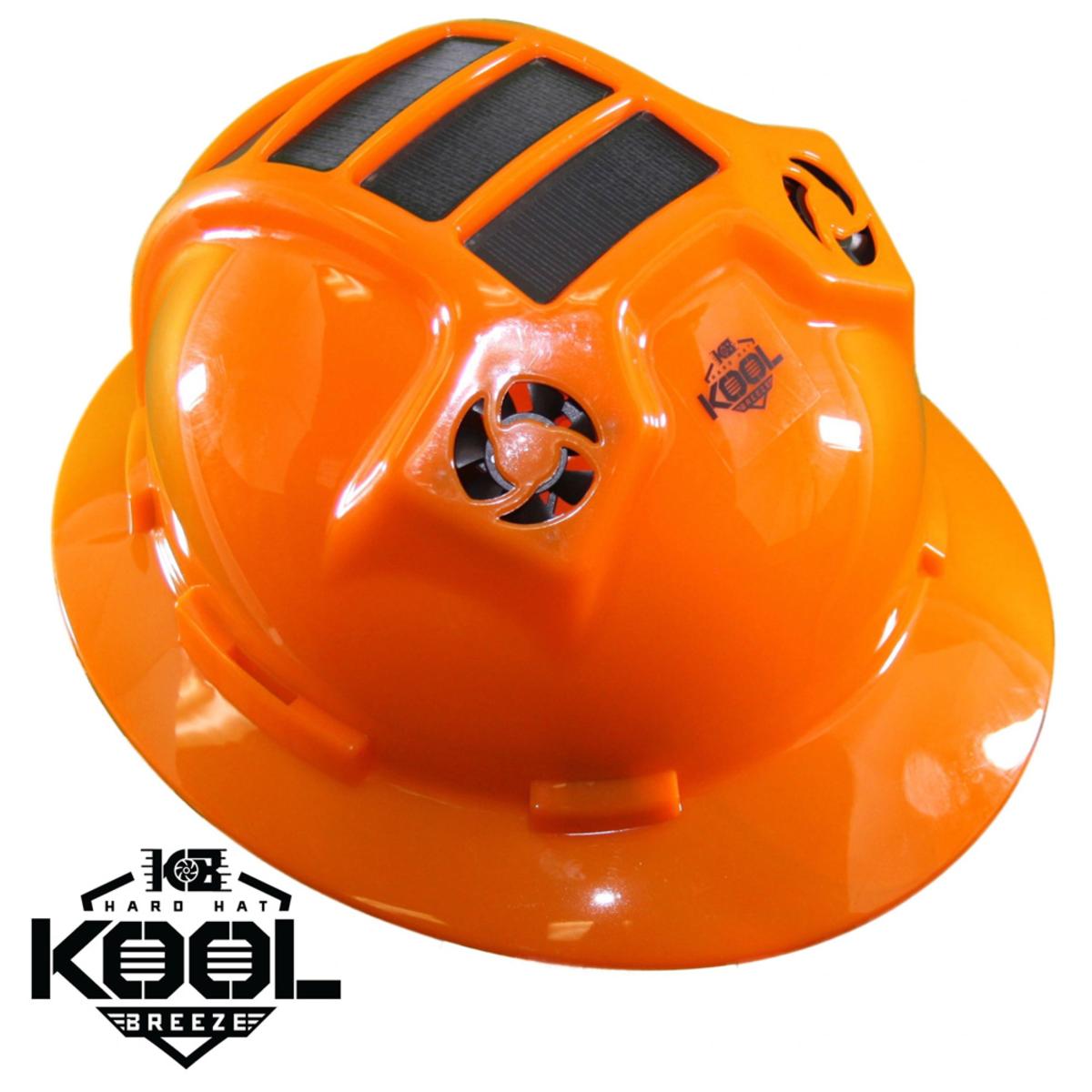Kool Breeze Solar Cooling Fan Hard Hat - The Warming Store