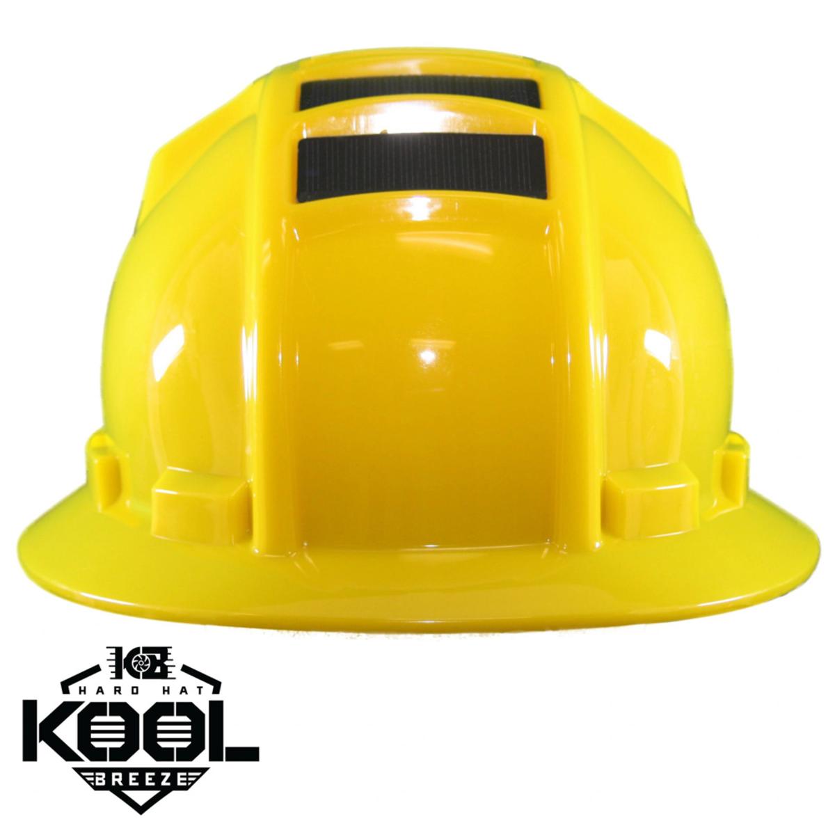 Kool Breeze Solar Cooling Fan Hard Hat - The Warming Store
