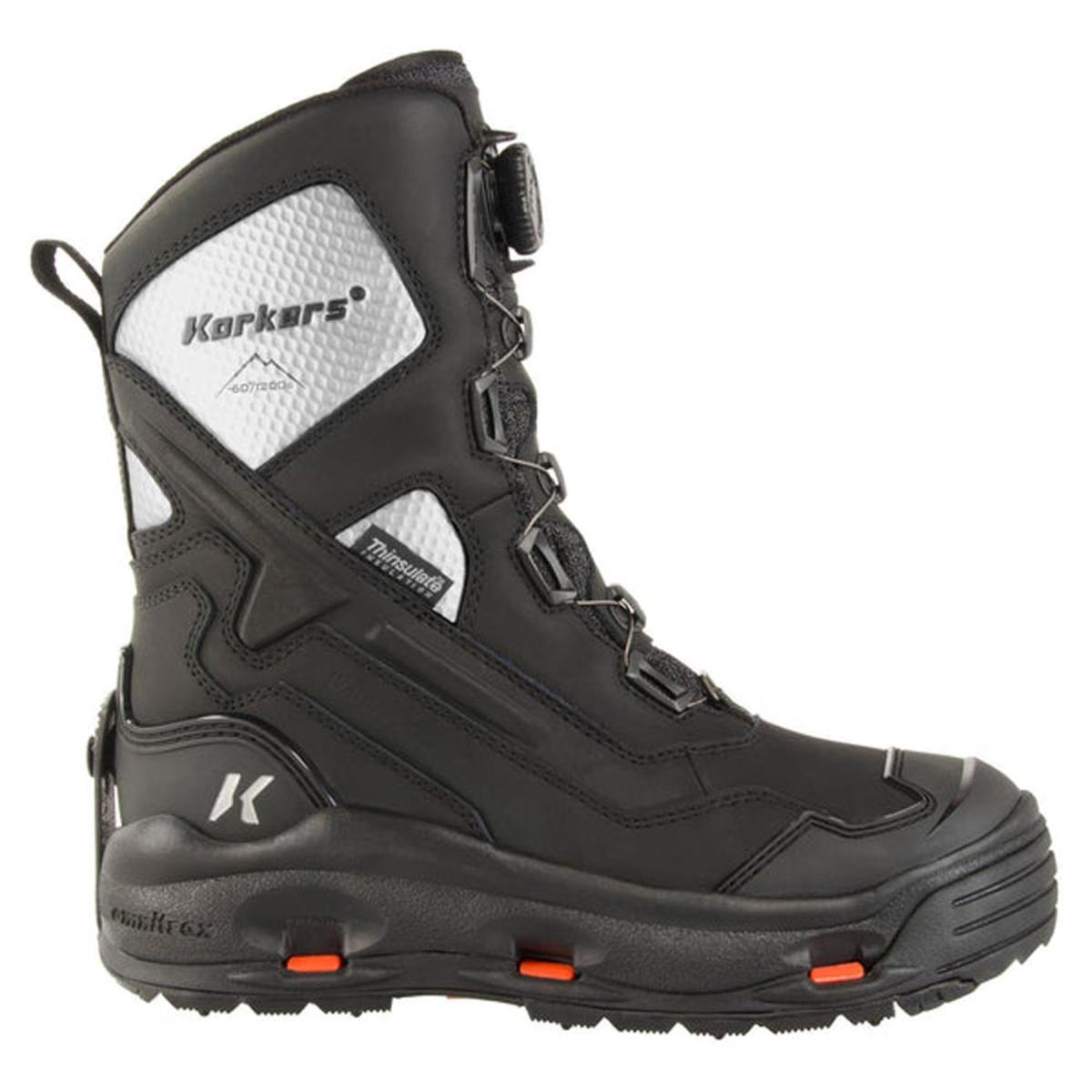 Korkers Men's Polar Vortex 1200 Winter Boots with SnowTrac Sole - The ...