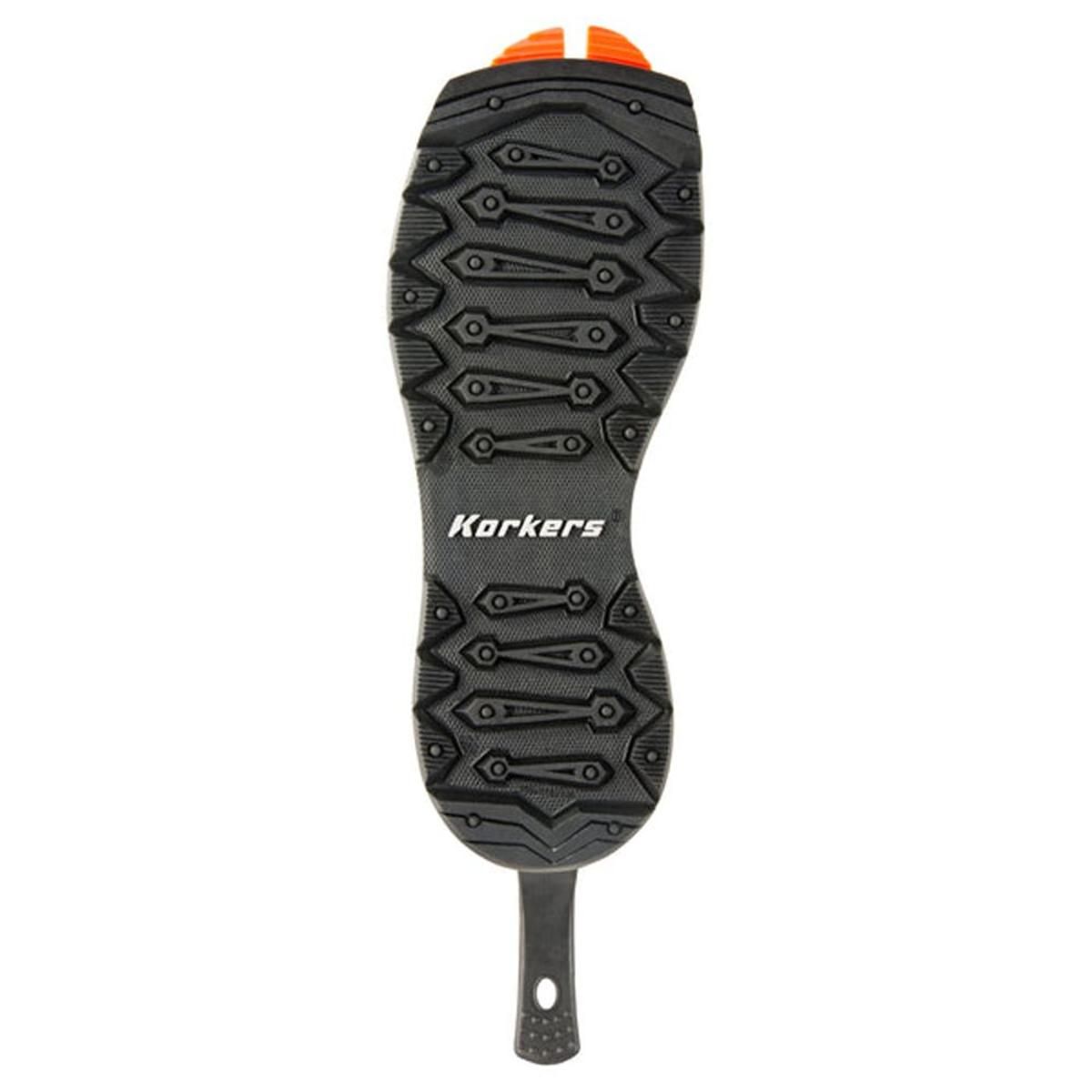 Korkers SnowTrac Rubber Lug Sole - Acid/Oil Resistant - The Warming Store
