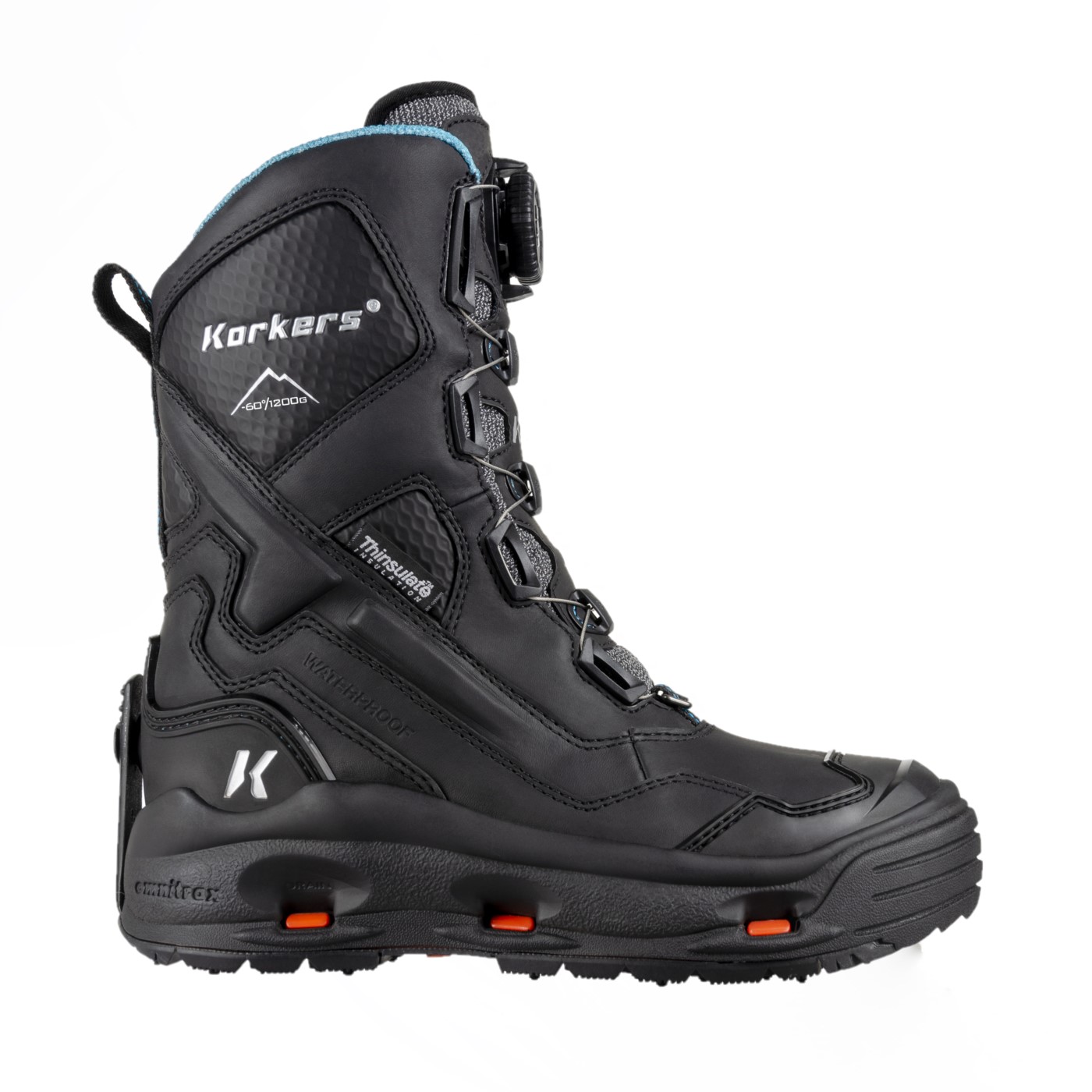 Korkers Women's Polar Vortex 1200 Winter Boots with SnowTrac Sole - The ...