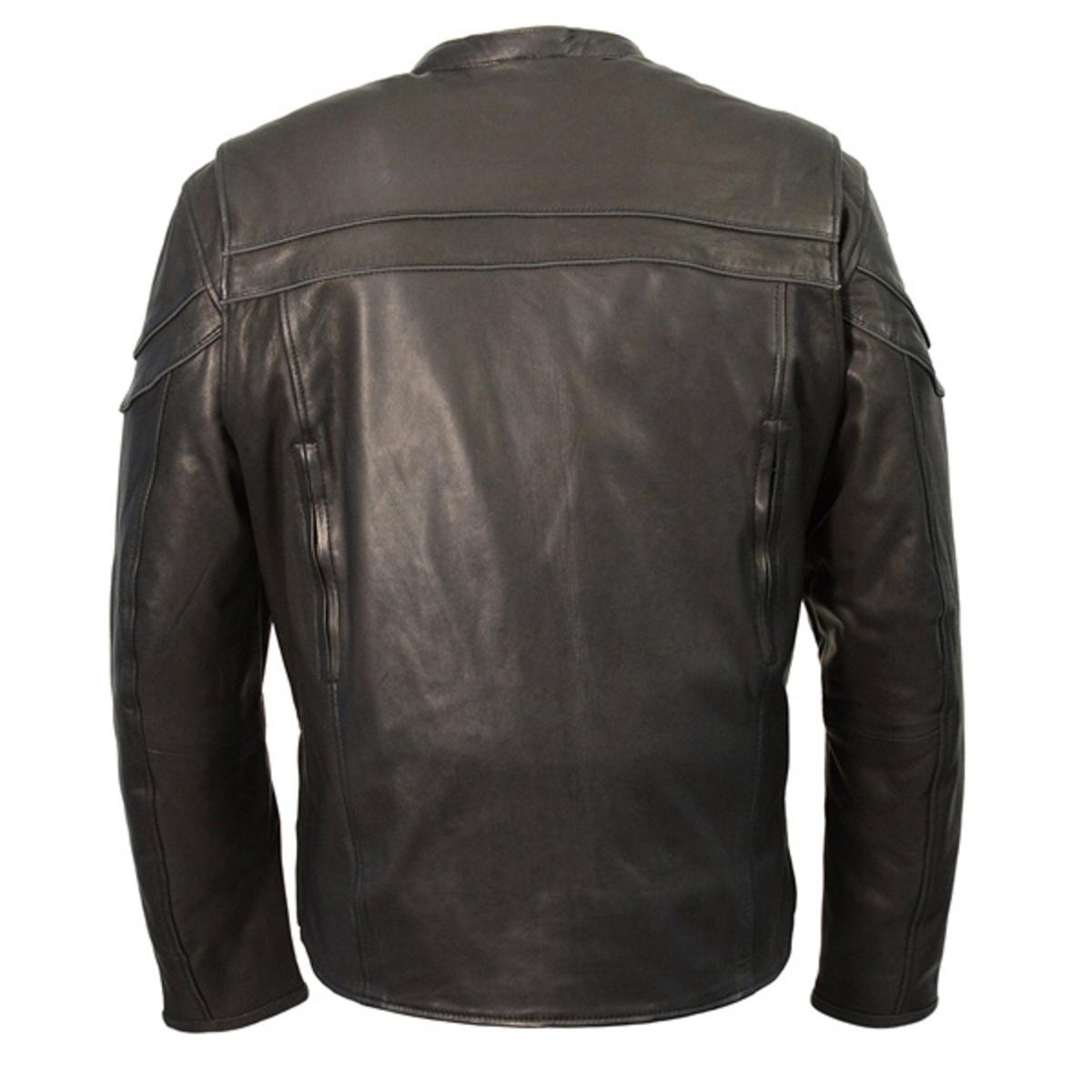 Milwaukee Leather Men's Lightweight Sporty Scooter Crossover Jacket ...
