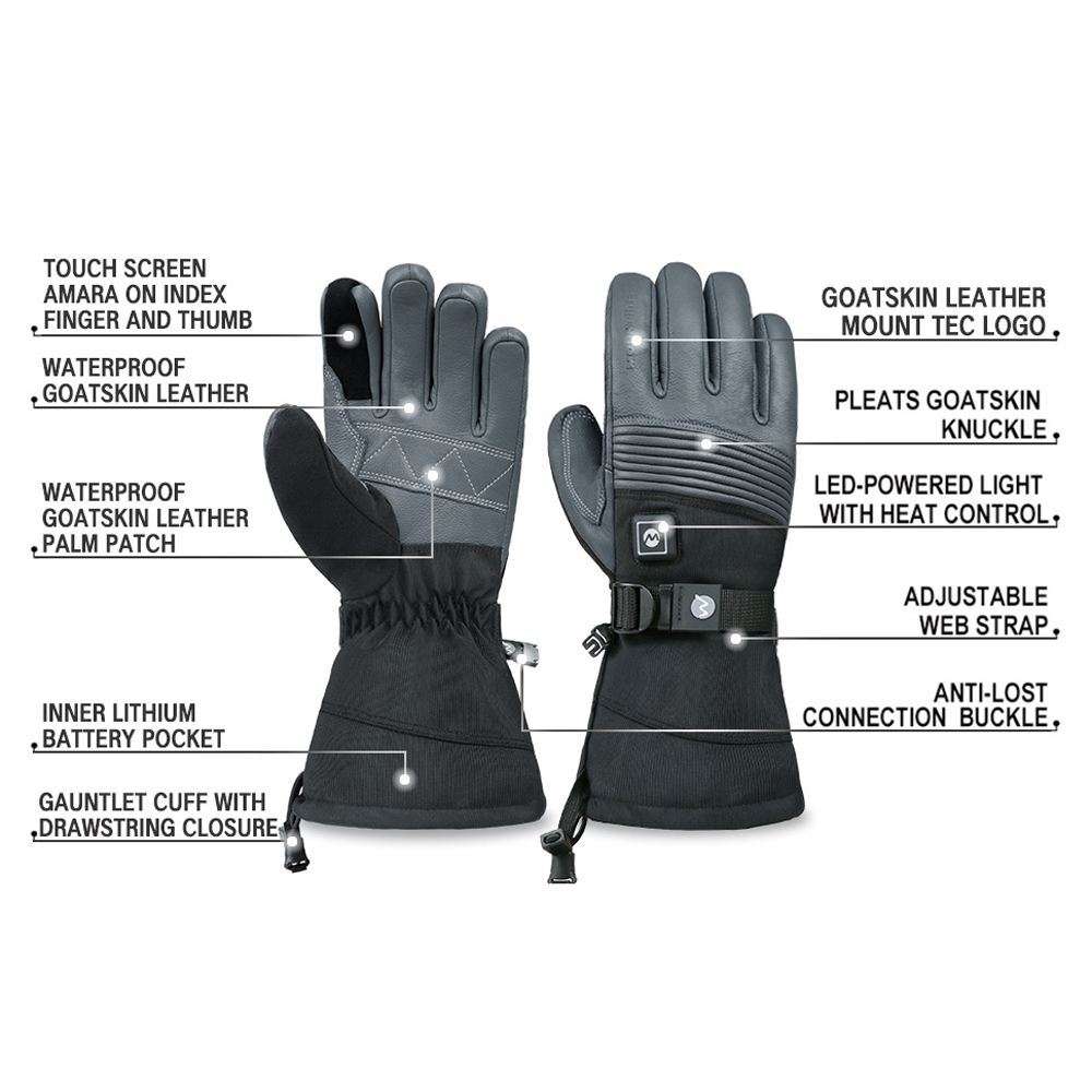 Mount Tec Explorer 4 Heated Performance Winter Gloves - The Warming Store