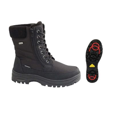 Navatex Women's Lace and Double Zipper Boots - The Warming Store