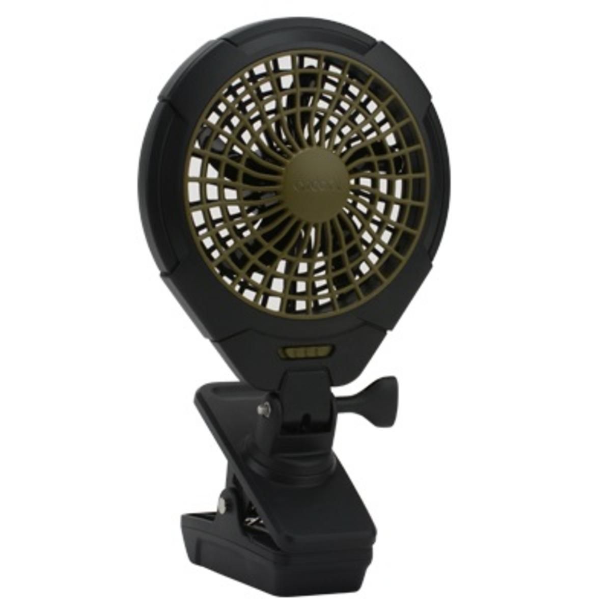 O2 Cool Treva 5" Battery Operated Clip-On Fan - The Warming Store