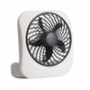 O2 Cool Treva 5" Battery Operated Portable Fan - Grey - The Warming Store