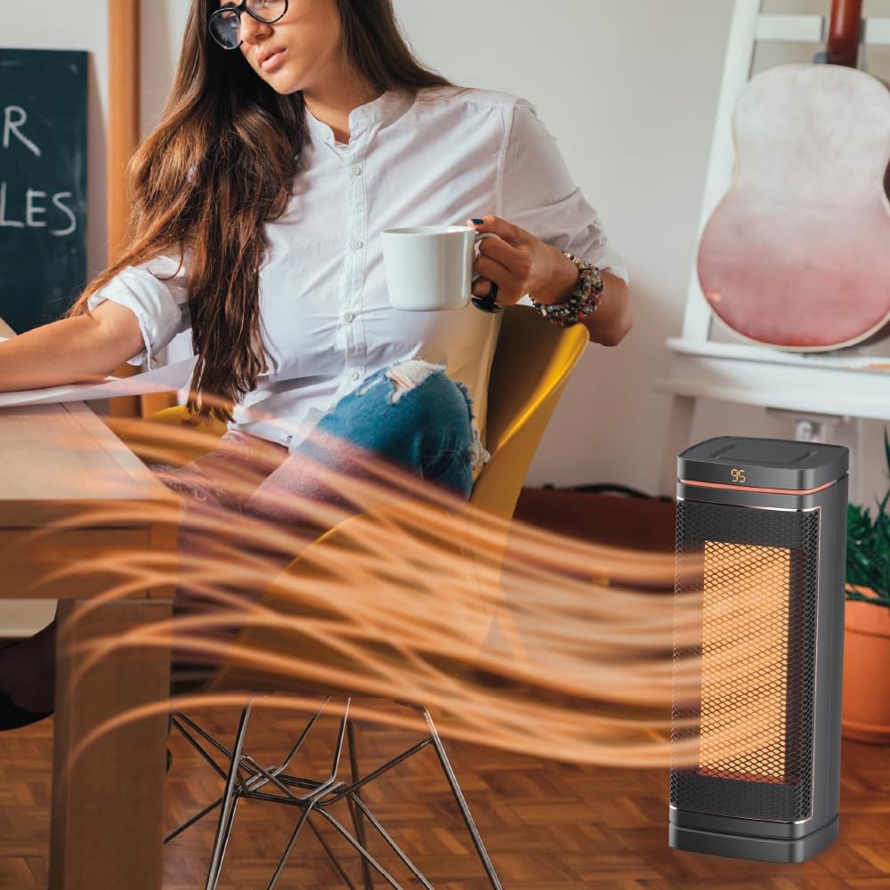 Ontel Handy Heater Copper Core Tower Space Heater - The Warming Store