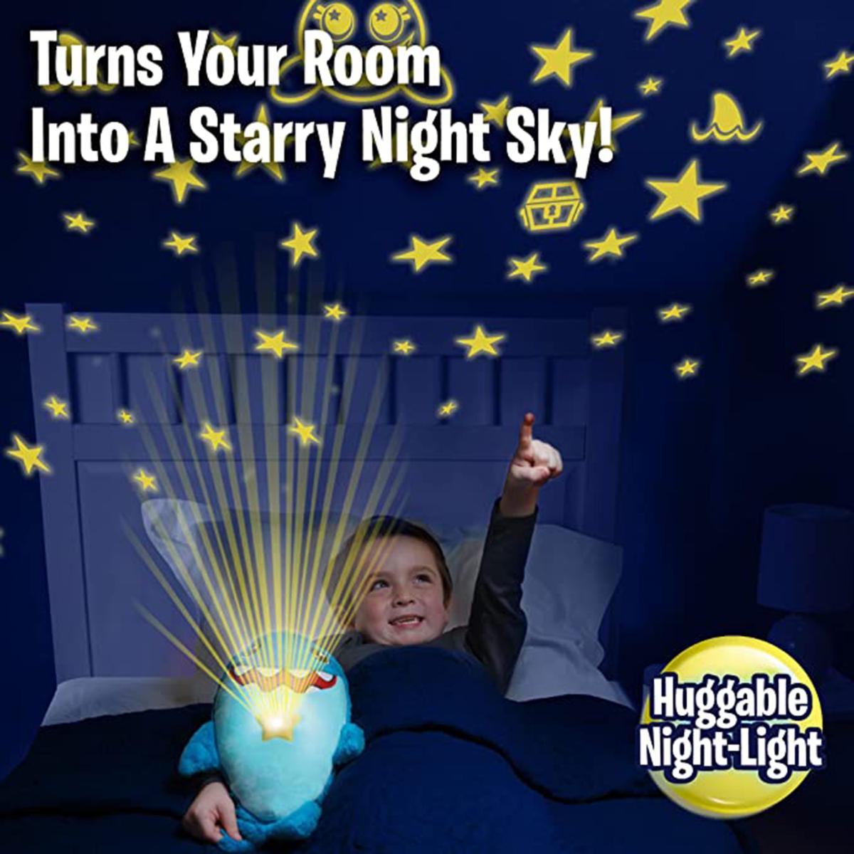 Ontel Star Belly Dream Lites Stuffed Animal Night Light - Snuggly Blue ...