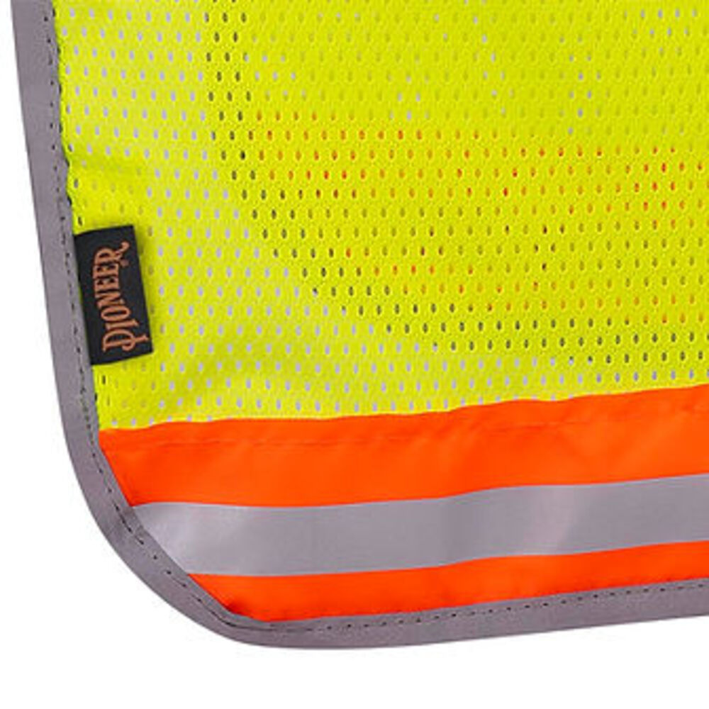 Pioneer Foldable Hard Hat Sunshade - Hi-Vis Yellow/Green - The Warming ...