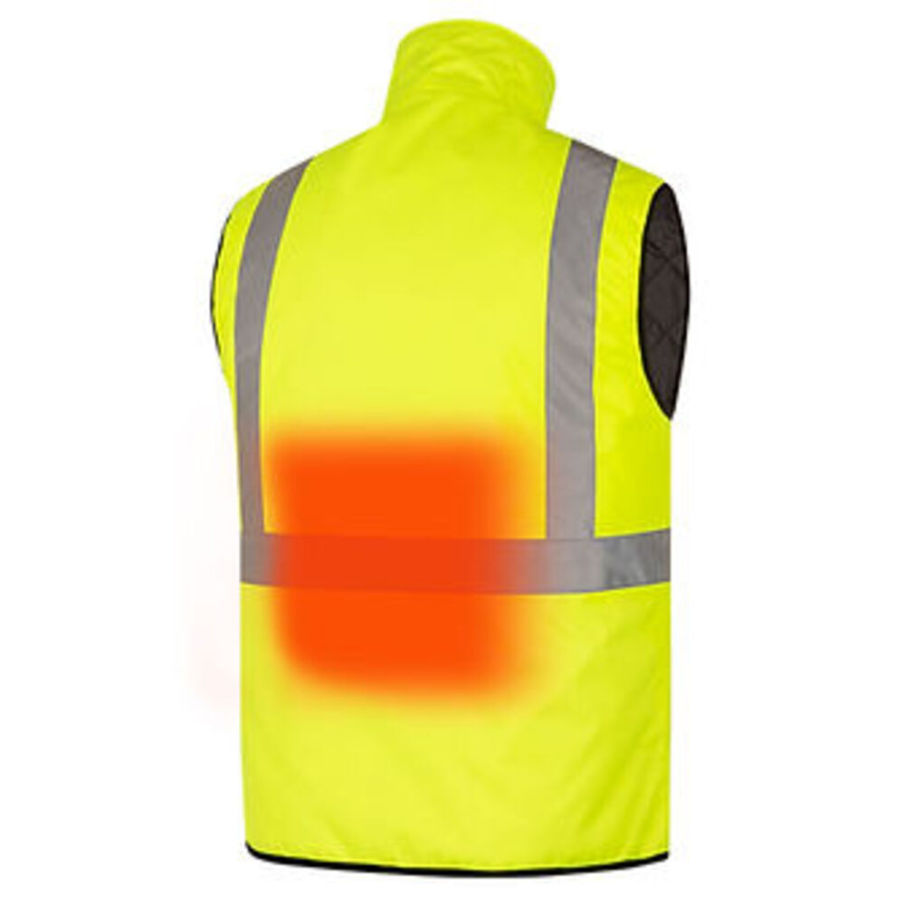 Pioneer Hi-Vis Heated Safety Vest (Vest Only) - The Warming Store