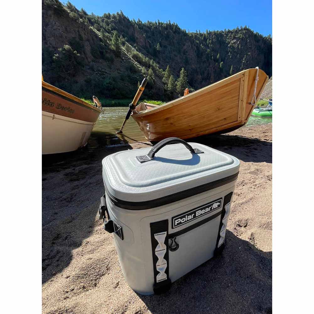 Polar Bear Coolers Topper 30 Cooler Bag - Grey - The Warming Store