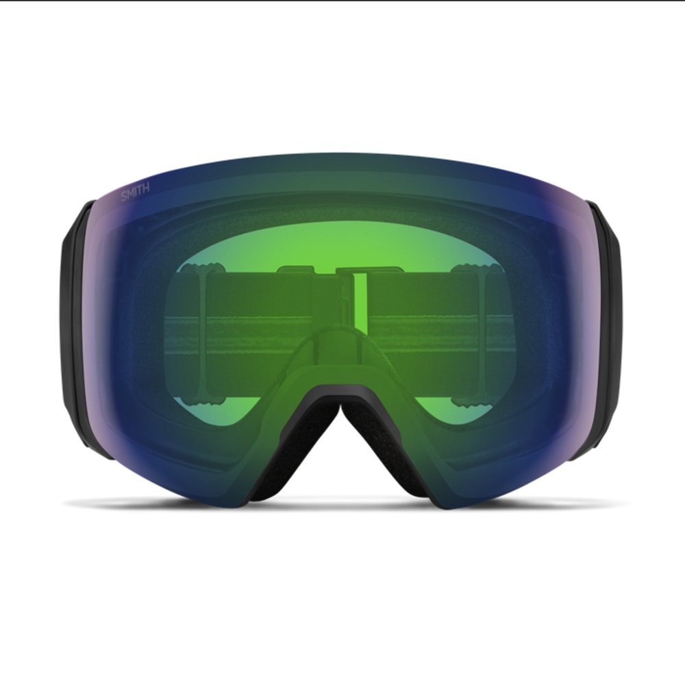 Smith Optics 4D Mag XL Goggles ChromaPop Everyday Green Mirror - Black ...