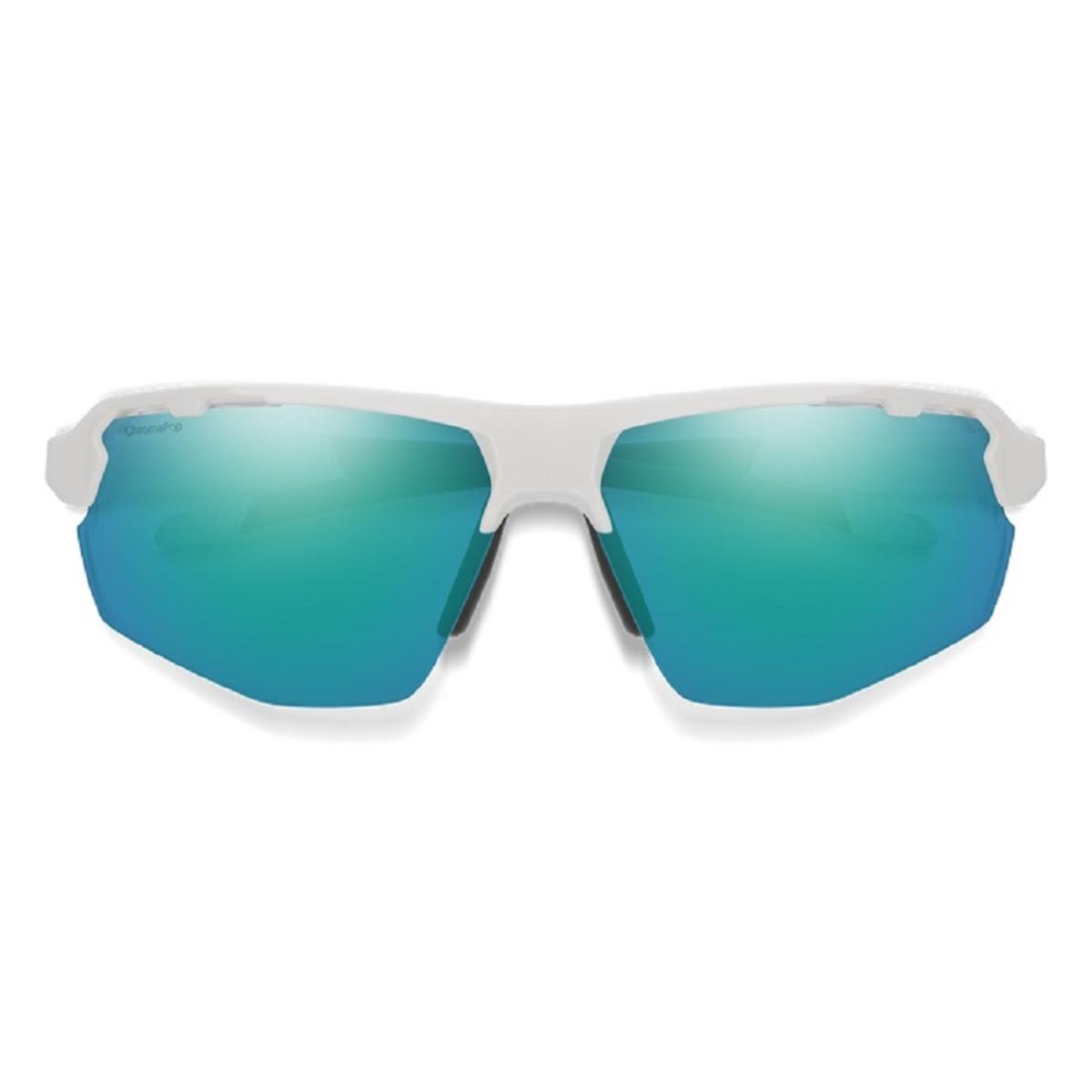 Smith Optics Resolve Sunglasses ChromaPop Opal Mirror - White Frame - The Warming Store