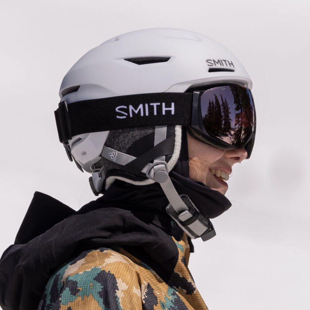Smith Optics Women's Vida MIPS Ski Helmet - Matte White - The Warming Store