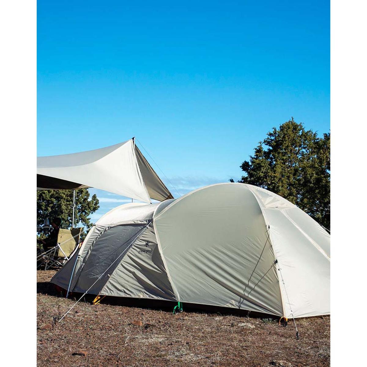 Snow Peak Amenity Dome Medium Tent in Ivory - 4 Persons - The Warming Store