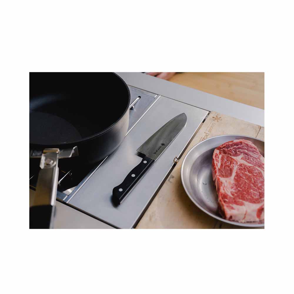 Snow Peak Iron Grill Table Camp Kitchen Starter Set - The Warming Store