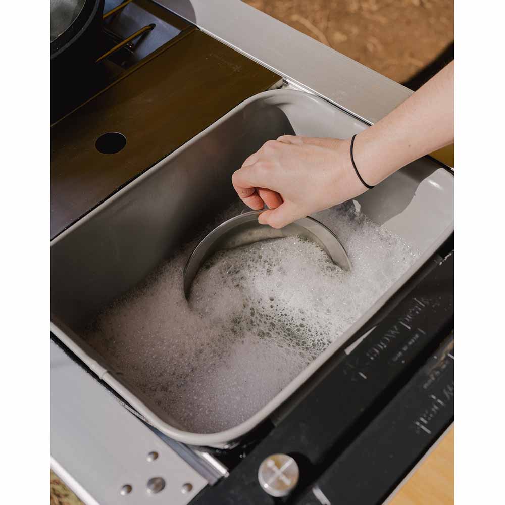 Snow Peak Iron Grill Table Camp Kitchen Starter Set - The Warming Store