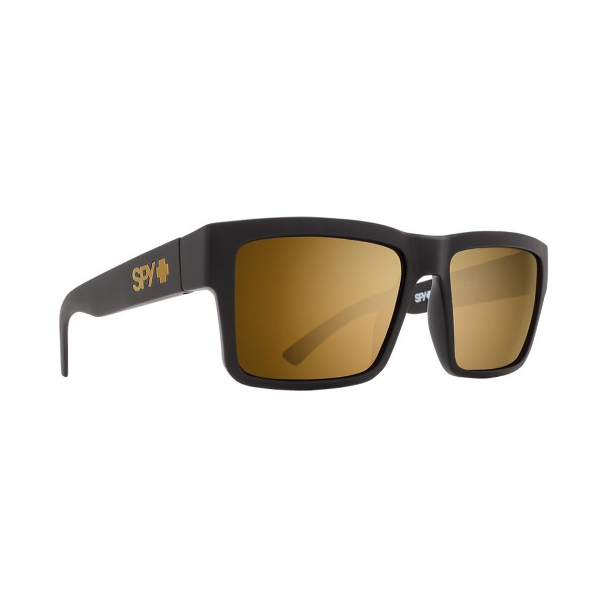 Spy Optic Montana Soft Matte Black HD Plus Bronze with Gold Spectra Mirror