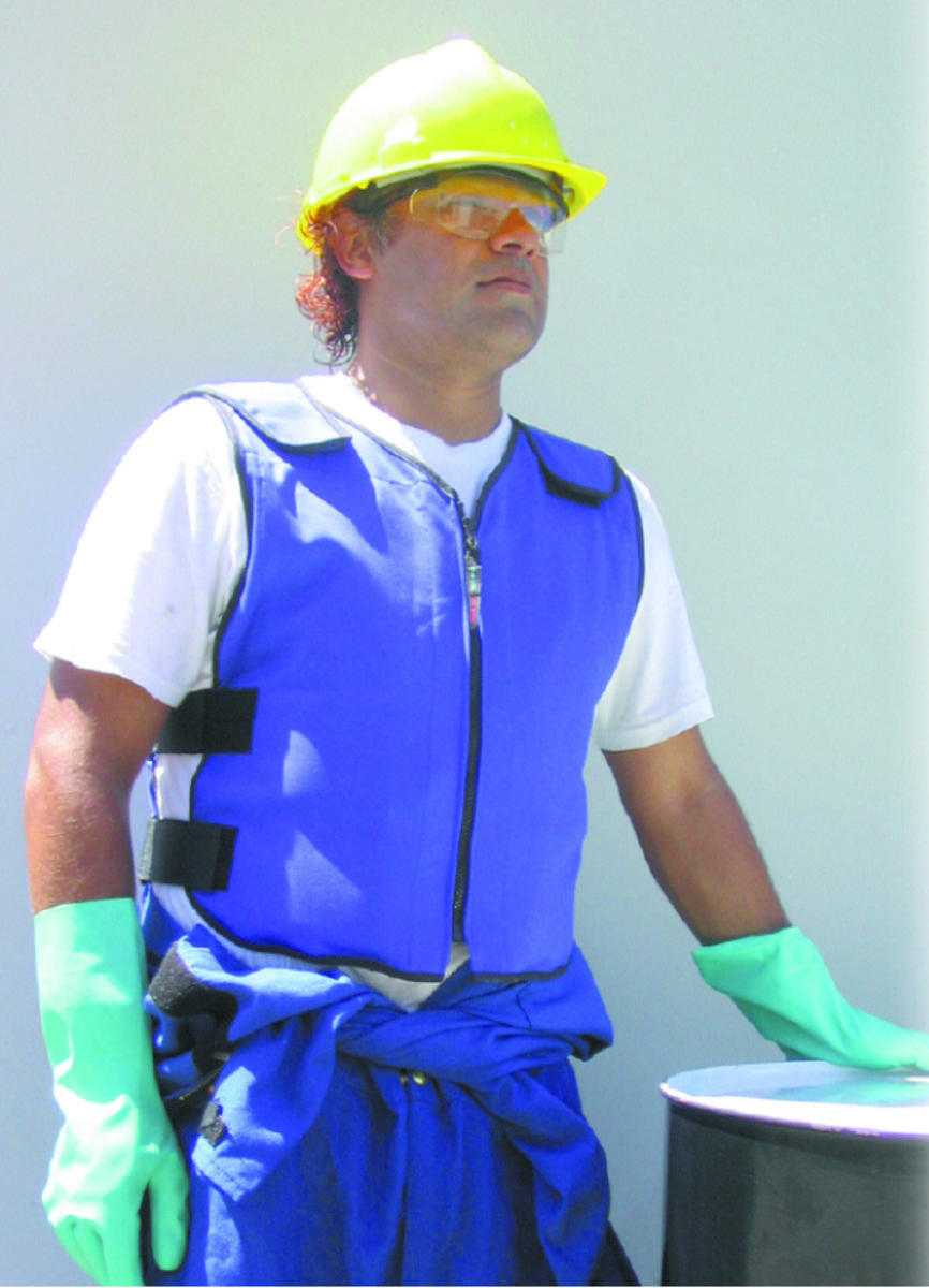 Techniche TechKewl 6626 Phase Change Cooling Vest with Inserts and ...