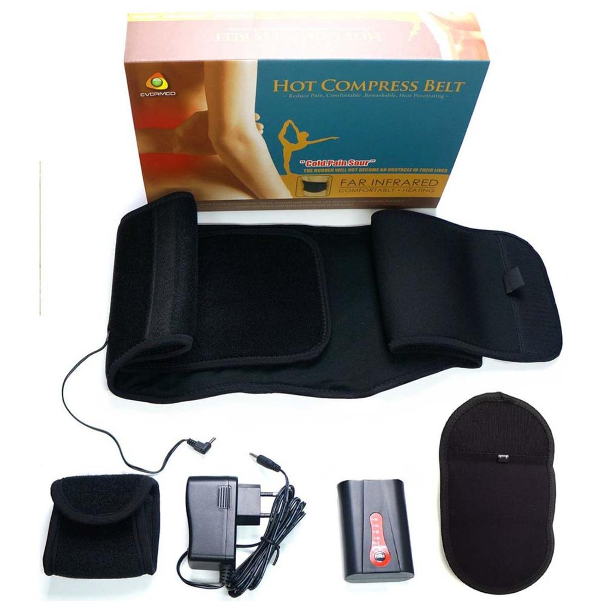 Thermrup Far Infrared (FIR) Rechargeable Battery Operation Heat Belt ...