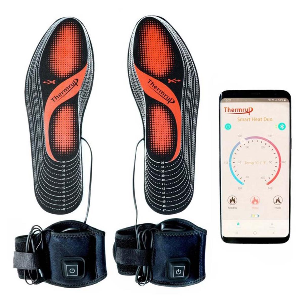 Thermrup Smart Heat Heated Insole App Controlled - The Warming Store