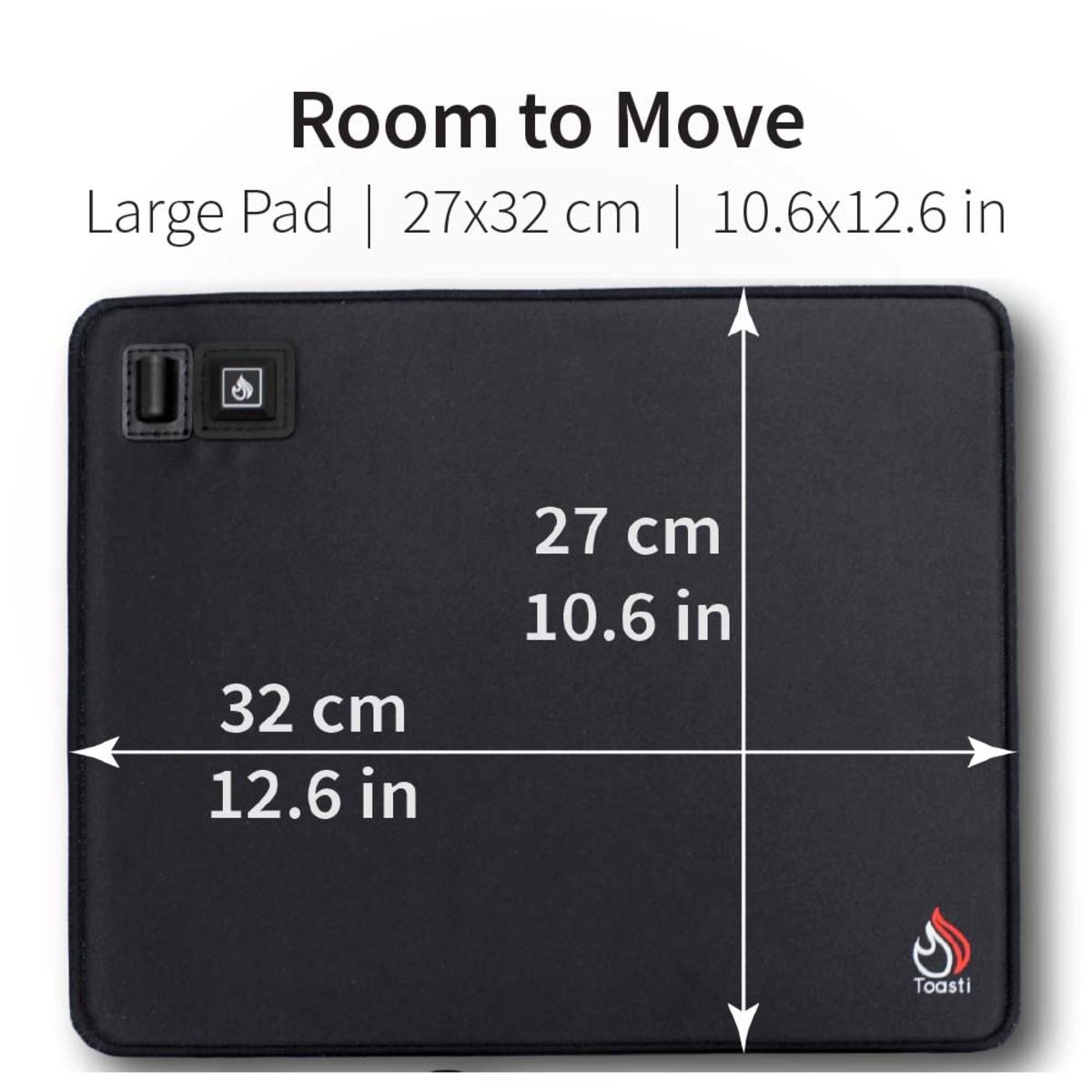 ToastiMat Heated Firing Up Cold Hand Warmer Mouse Pad - The Warming Store
