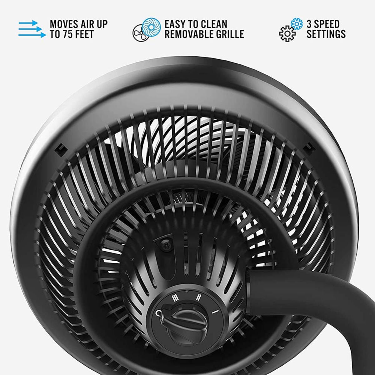 Vornado 623 Mid-Size Whole Room Air Circulator Fan - Black - The ...