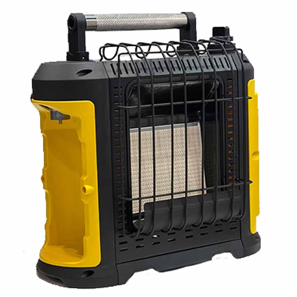 World Marketing 10,000 BTU Portable Propane Heater - Black/Yellow - The ...