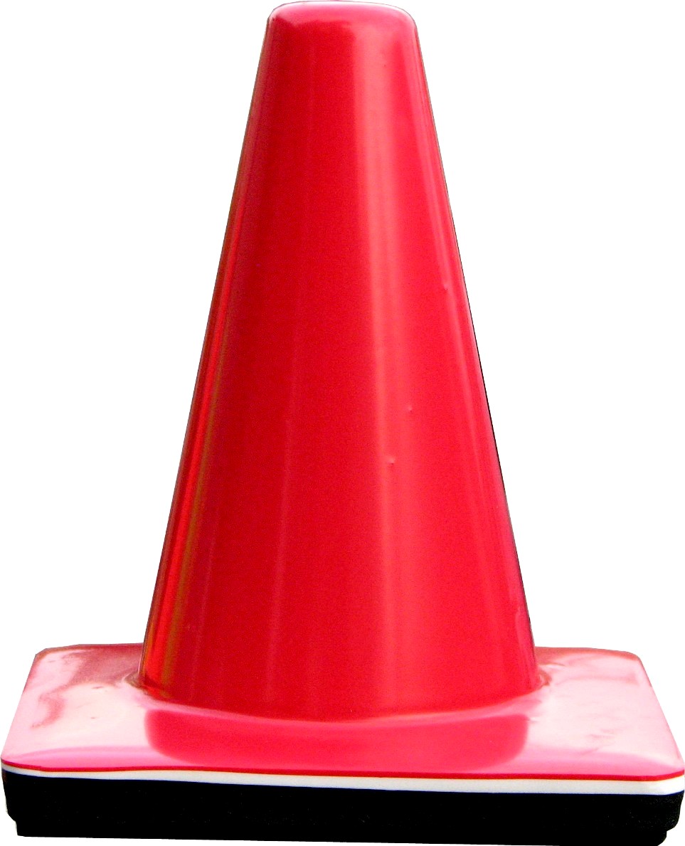 7" Red Magnetic Traffic Cone