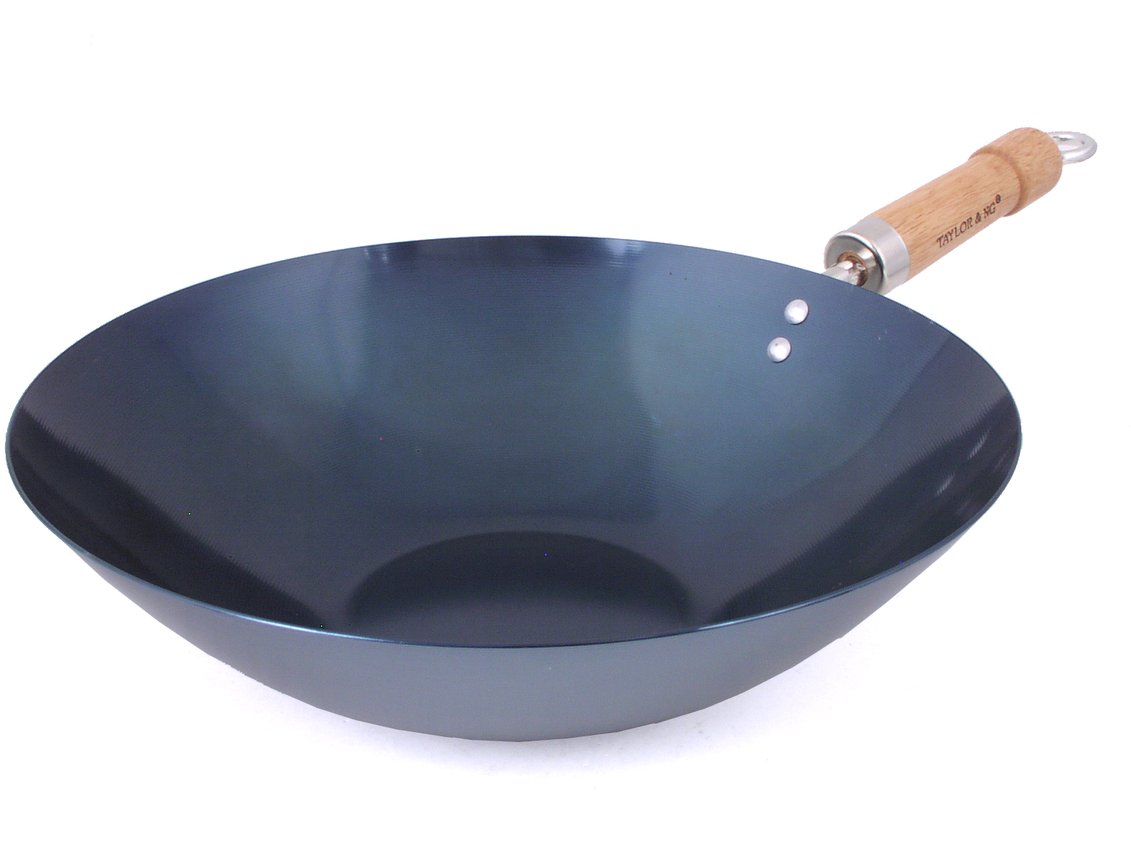 12 Inch Preseasoned Carbon Steel Flat Bottom Wok