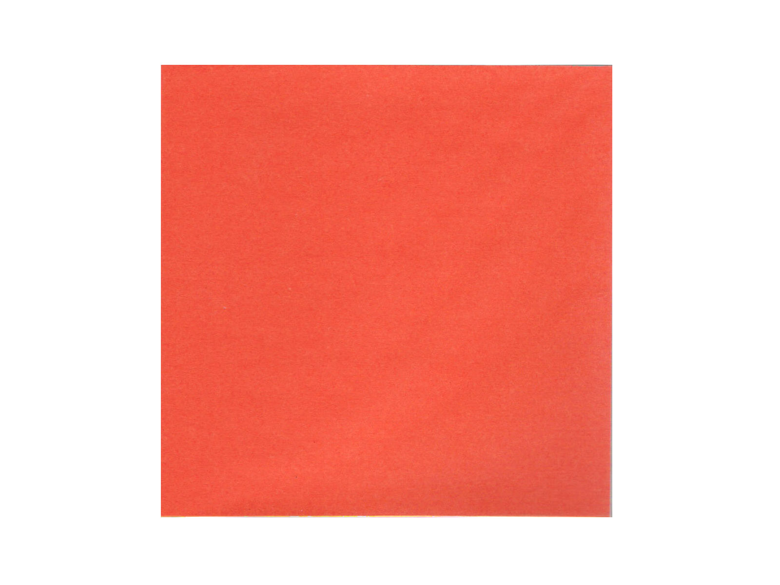 6 Inch Orange Origami Paper