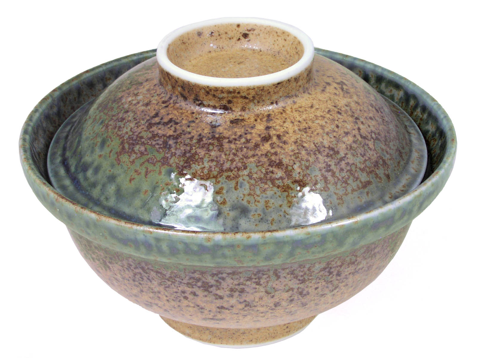 Antiquated Earthen Donburi Bowl