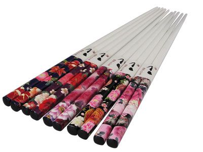 Floral Glamour Luxury Chopsticks Set of Five