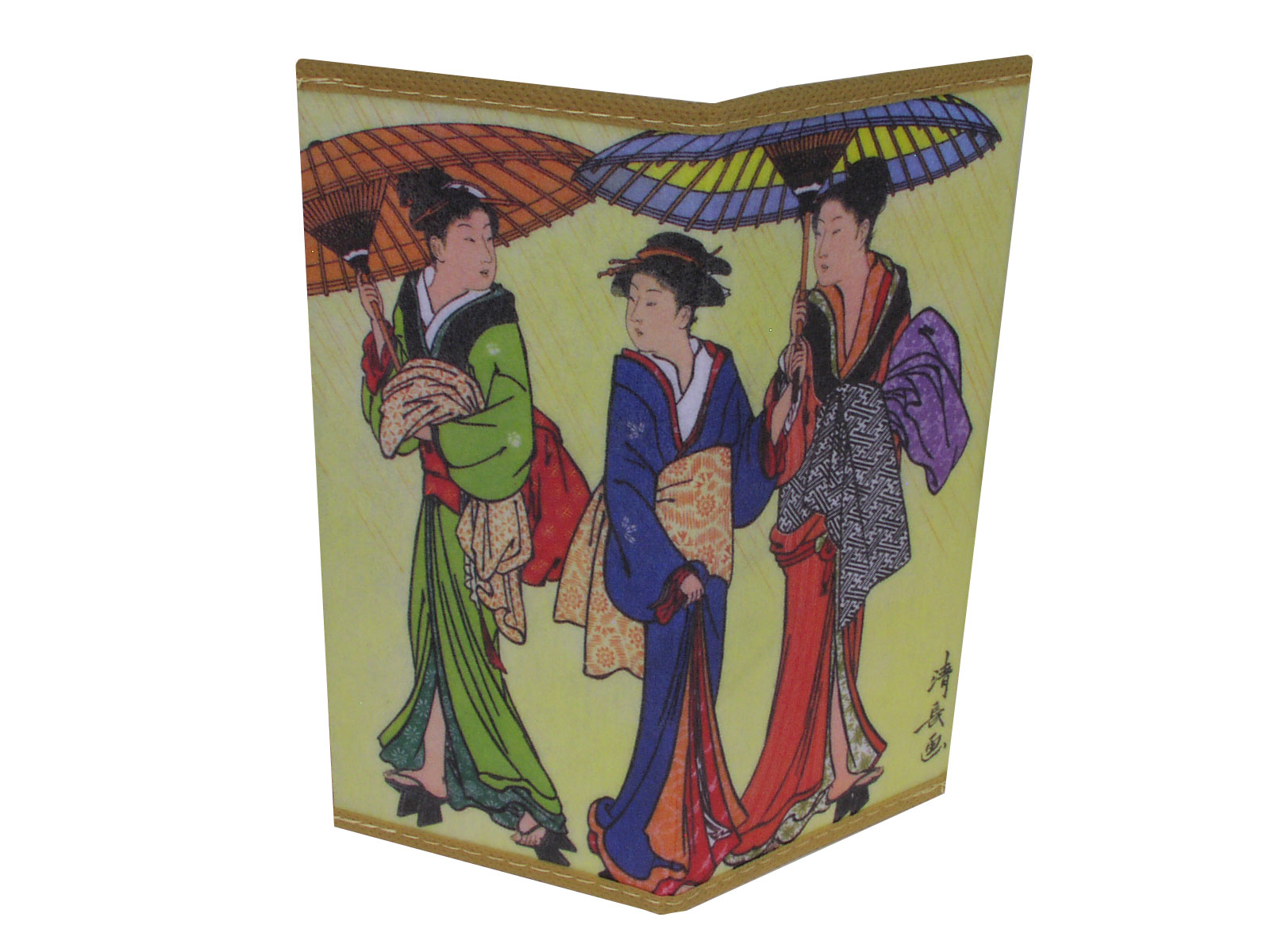 Geisha Trio Paper Wallet