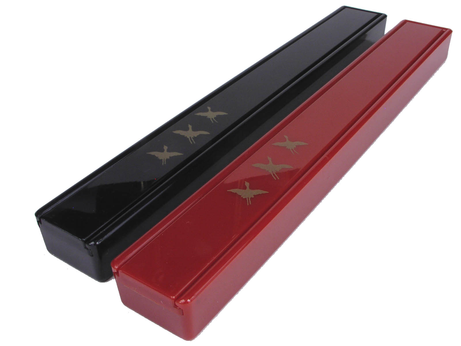 Golden Cranes Chopsticks Box