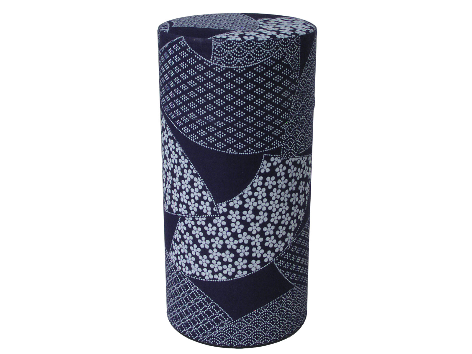 Navy Blue Minimalist’s Traditional Japanese Washi Tea Canister