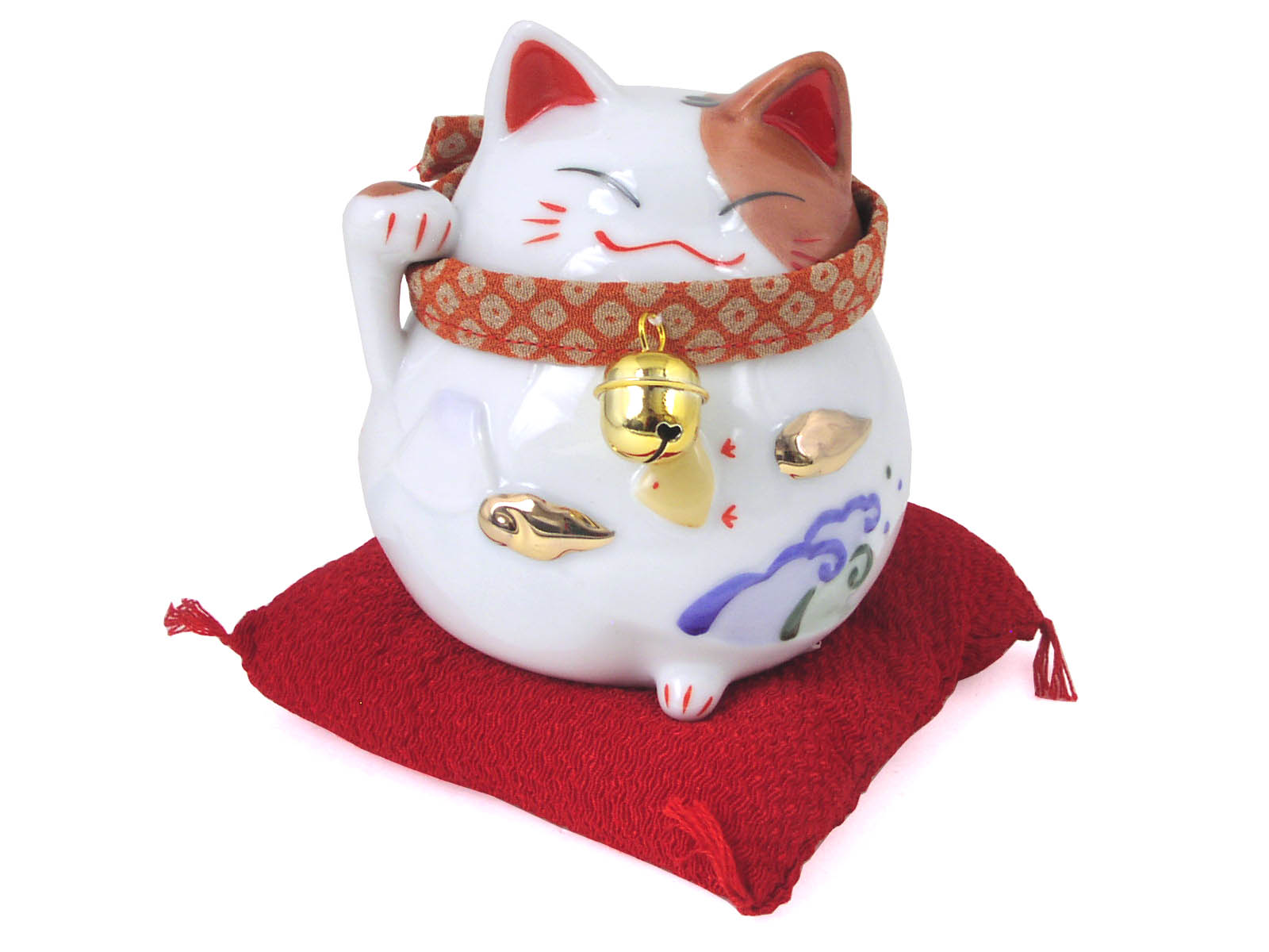 Right Paw Raised Japanese Lucky Cats (Maneki Neko)