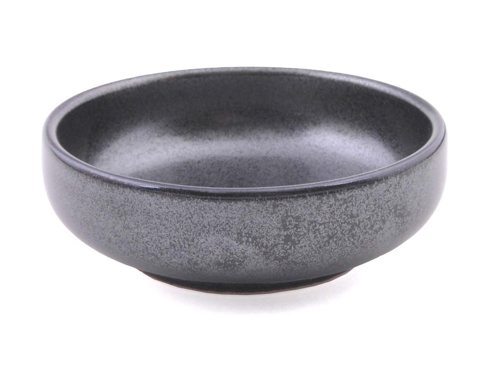 Small Round Saucer - Black Alloy