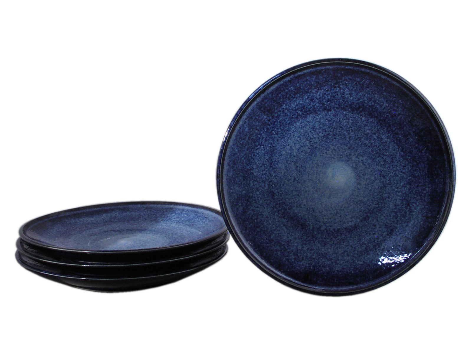 10-1/8 Inch Starry Night Japanese Dinner Plate Set for Four