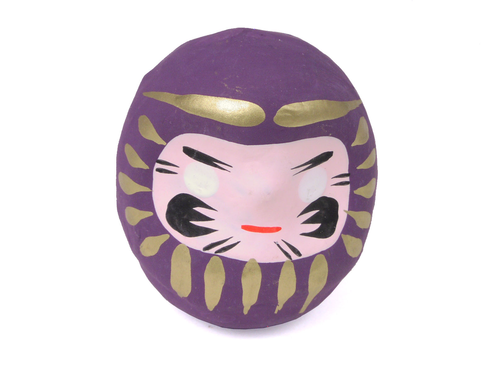 Tiny Purple Daruma
