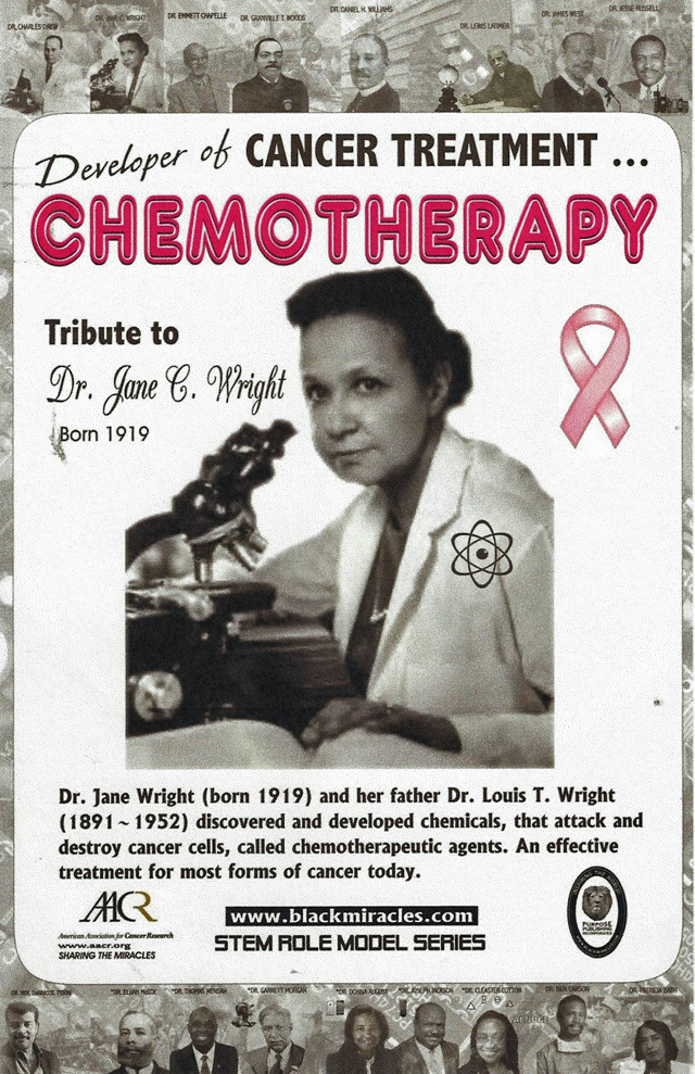 Dr. Jane Wright Stem Role Model Series Poster